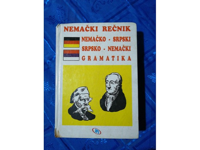 NEMAČKI REČNIK  N-S, S-N, GRAMATIKA
