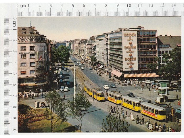 Keln,Köln am Rhein - Hohenzollern-Ring - Straßenbahn, t