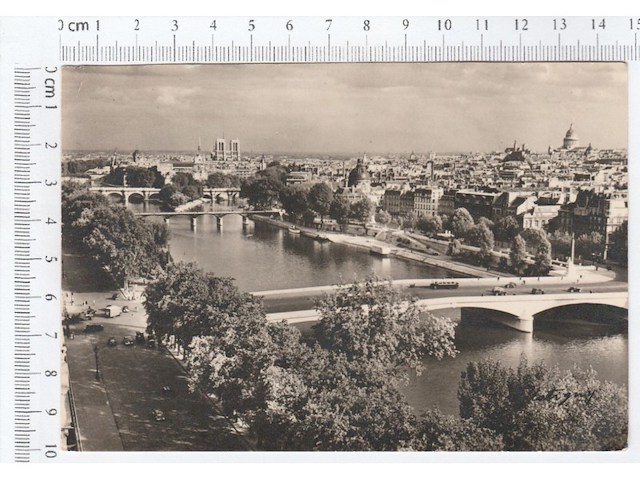 Paris - Panorama sur la Cite, Pariz, Francuska