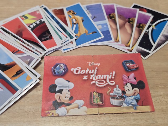 Sličice Disney Carrefour Kuvaj sa nama na komad