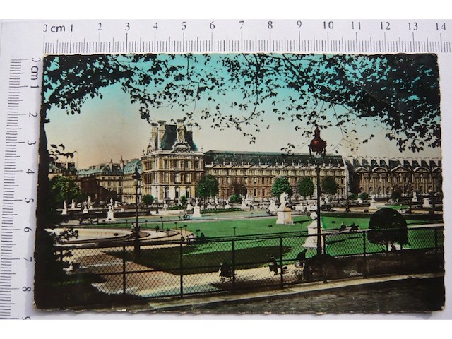 Pariz, Paris - Panorama du Jardin du Louvre