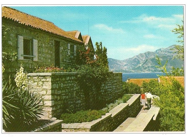SVETI STEFAN ,putovala 1971.