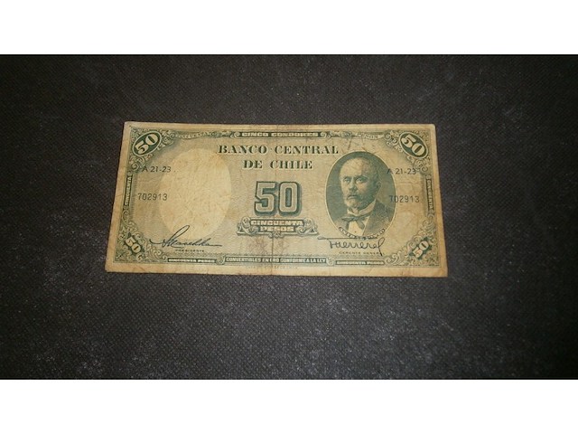 CHILE 50 PESOS