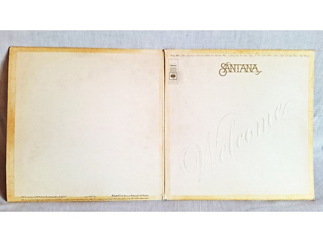SANTANA! ENGLESKO PRVO IZDANJE IZ 1973.! OMOT4/LP5!