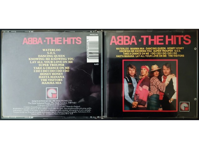 Abba-The Hits Made in UK CD (1990)