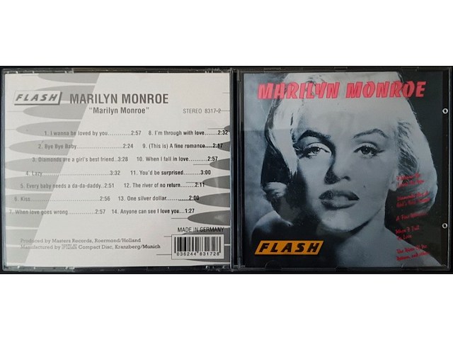 Marilyn Monroe-Marilyn Monroe Made in Germany CD (1993)