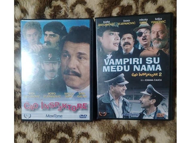 Cao inspektore, Vampiri su medju nama-2 dvd a