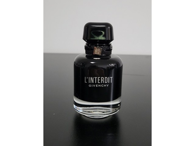 GIVENCHY L Interdit Intense EDP 80ml korišćen/unbox