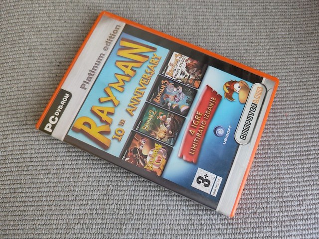 RAYMAN - 10th Anniversary - 4 retro igrice