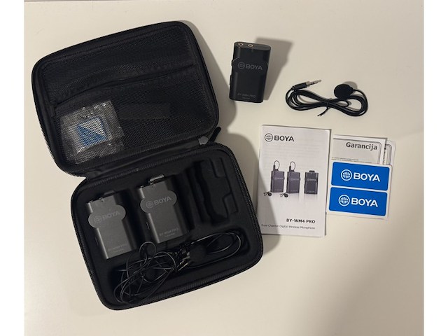 PAKET: Boya BY WM4 Pro mikrofon i Saramonic