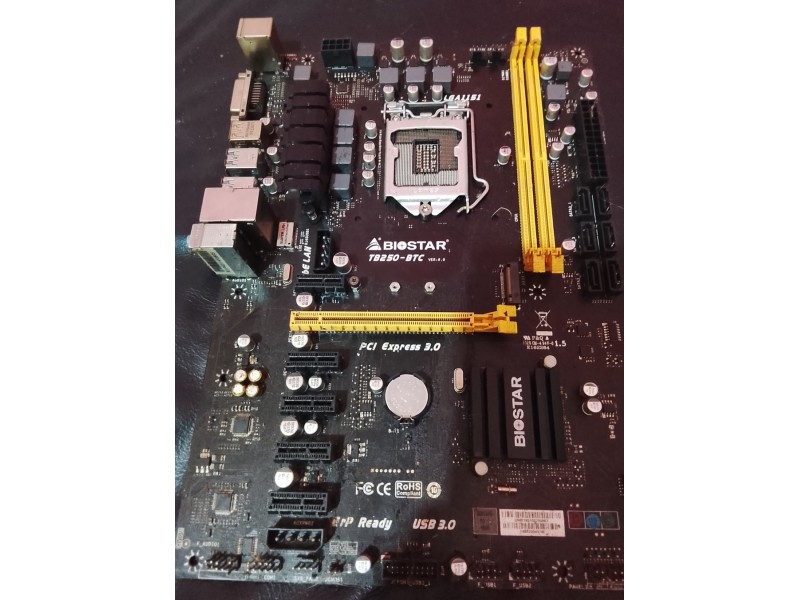 Biostar TB250-BTC PRO Intel B250