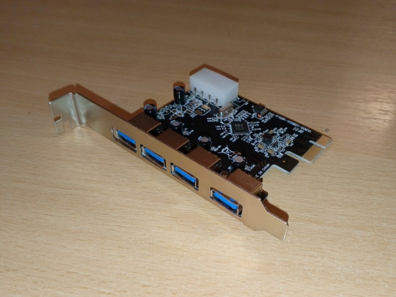 Usb 3.0 kartica 4port Pci-Expres 5Gbps