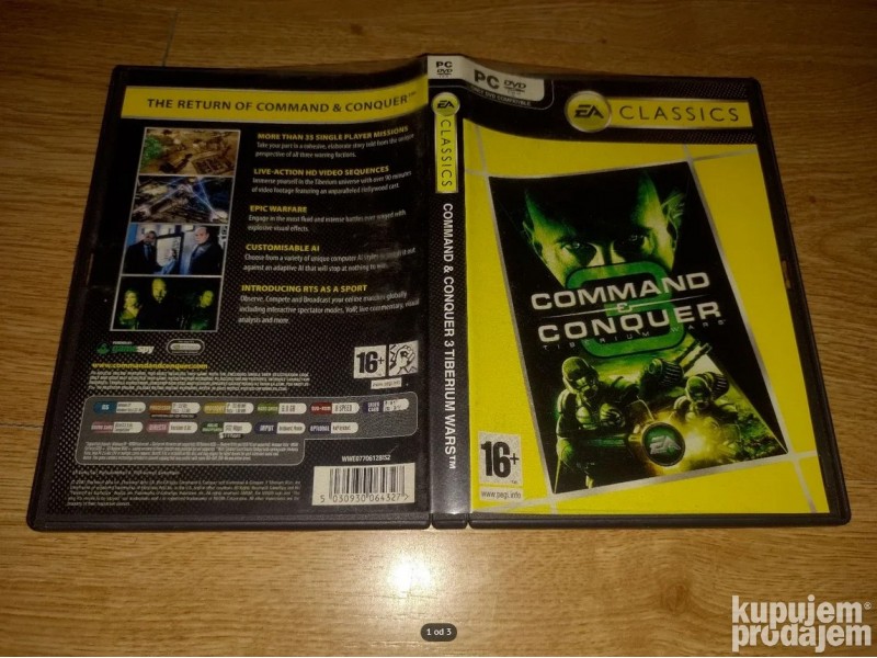 PC Command & Conquer 3: Tiberium Wars