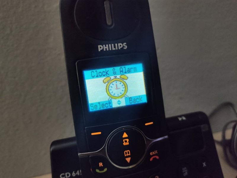Dobar Philips bezicni telefon,Color,Tft sa sekretaricom