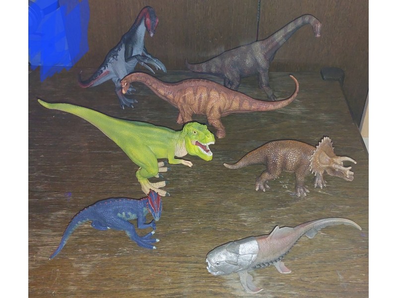 Shleich lot dinosaurusa original