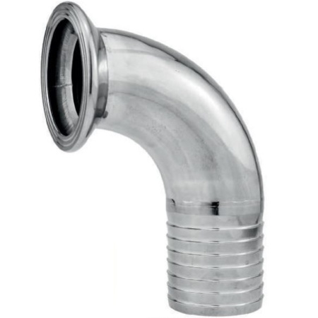 Savijena garola DN50 na crevo fi 50mm INOX