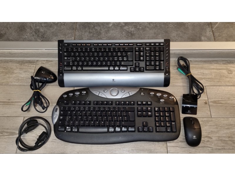 Logitech Cordless Desktop S510 i Logitech Elite Duo