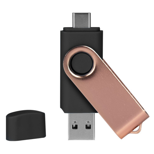 SMART C ROSE GOLD 3.0, USB FLASH MEMORIJA, CRNI, 64GB
