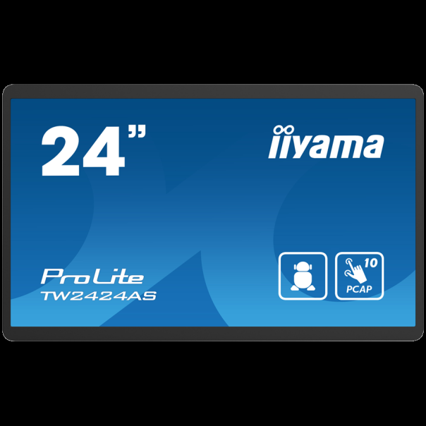 IIYAMA Monitor LED TW2424AS-B1 23.8” FHD PCAP 10pt interactive Touch Panel PC with Android OS
