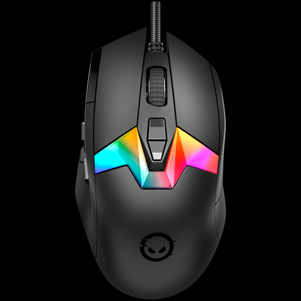 LORGAR MSP80, 8000 Hz Gaming Mouse Pro, Black