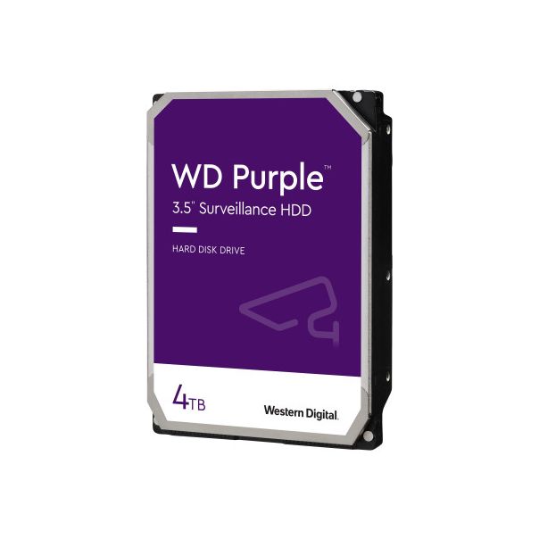 WD HDD 4TB 43PURZ SATA3 256MB Purple Surveillance