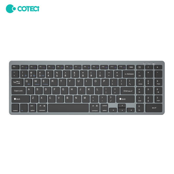 Tastatura Coteci 84007 siva