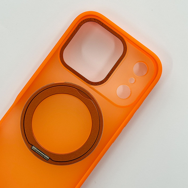 Maska za iPhone 17 Pro Max Mag Case Orange Kickstand