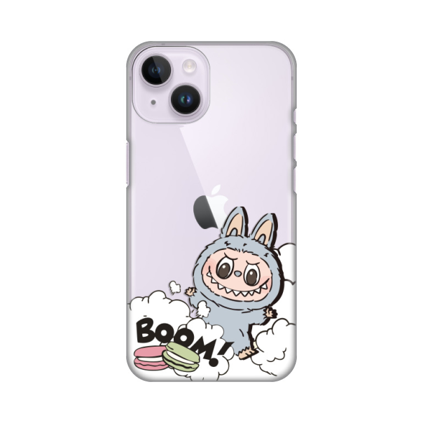 Maska za iPhone 14 6.1 La Bubu Macaron Silikonska Print Skin