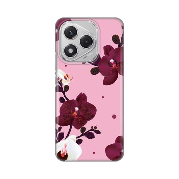 Maska za Honor 400 Lite Pink Orchid Silikonska Print Skin