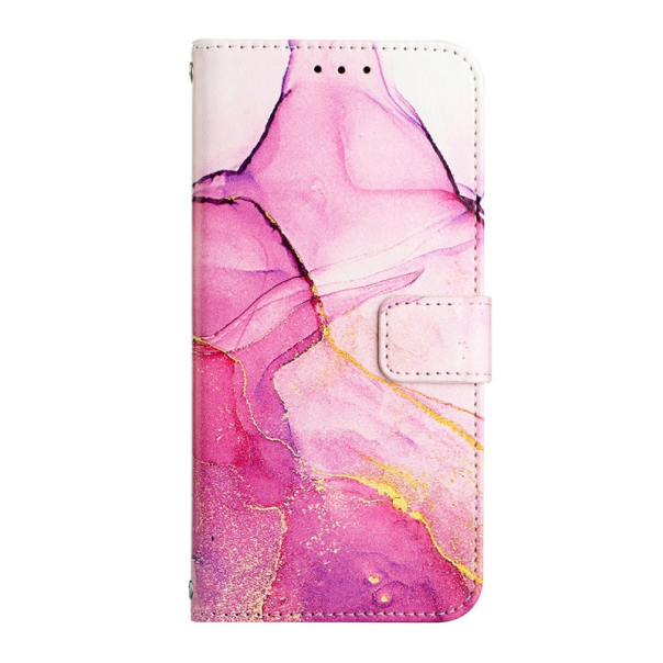 Maska za Honor X5c/X5c Plus na preklop Marble pink