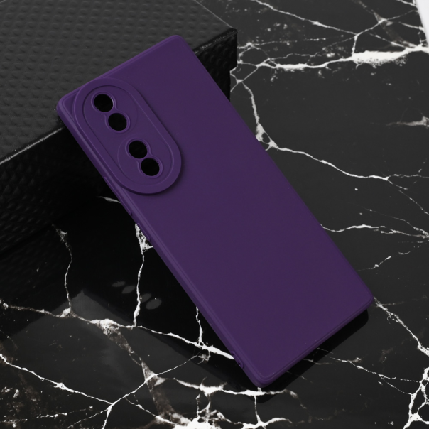 Maska za Huawei Honor 70 mat Teracell Giulietta tamno ljubičasta