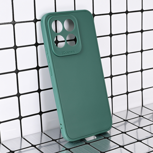Maska za Honor X8c 3D Camera tamno zelena