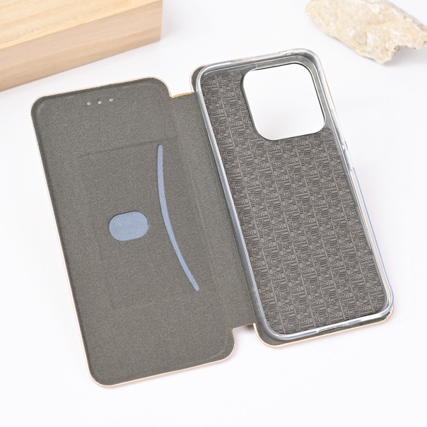 Maska za Honor X8c Teracell Flip Cover zlatna