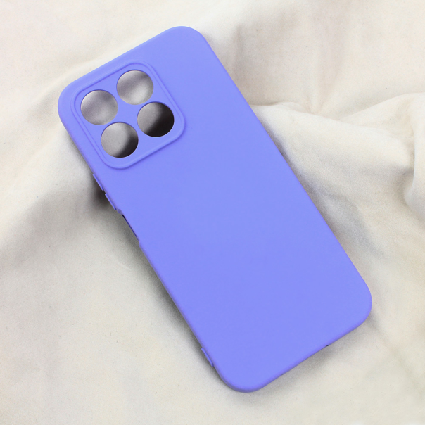 Maska za Honor X8b Teracell Soft Velvet ljubičasta