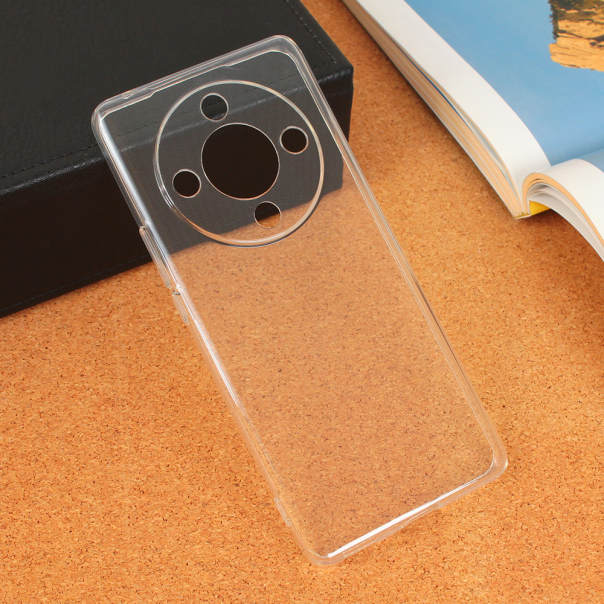 Maska za Honor Magic 6 Lite transparent silikonska Ultra Thin