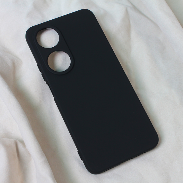 Maska za Honor X7b Teracell Soft Velvet crna