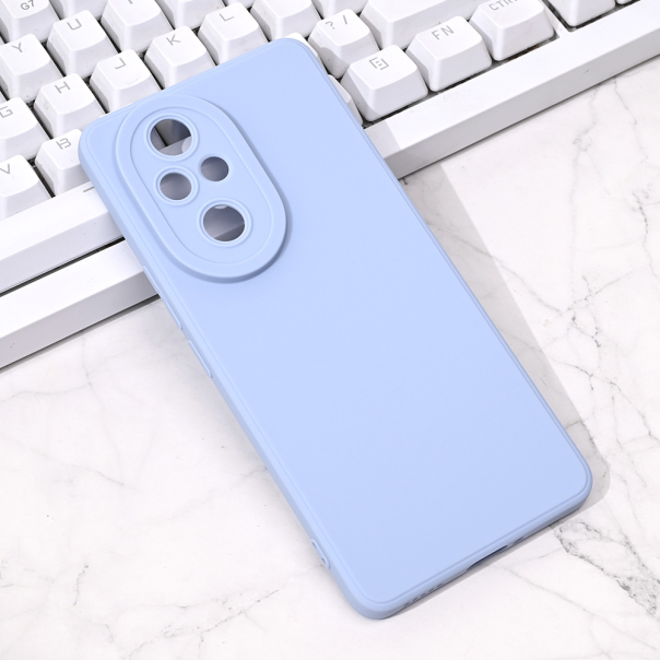 Maska za Honor 200 Pro Silikon Pro Camera svetlo plava