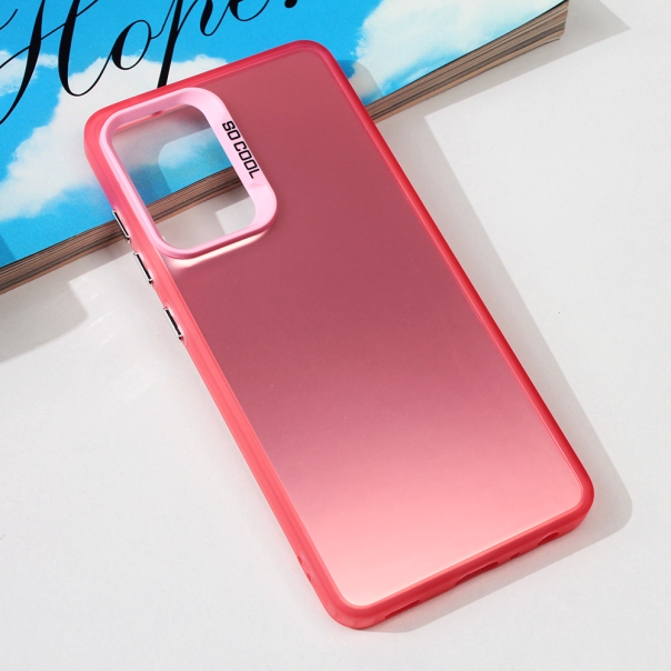 Torbica Clear za Samsung A525F/A526B/A528B Galaxy A52 4G/A52 5G/A52s 5G roza