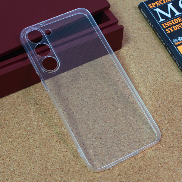 Maska za Samsung Galaxy S23 Plus transparent silikonska Ultra Thin