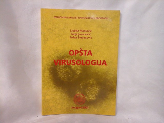 Opšta virusologija Ljubiša Marković