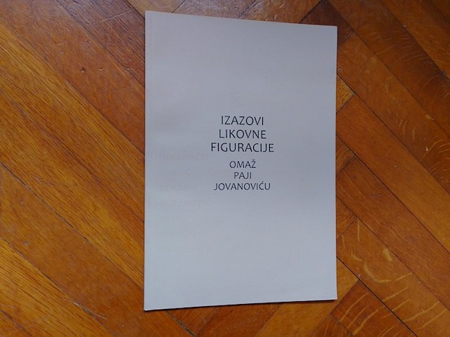 IZAZOVI LIKOVNE FIGURACIJE, Omaž Paji Jovanoviću