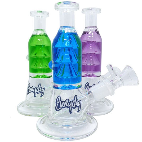 Dogg Lbs – Everyday Glycerin Freeze stakleni bong H:14cm različite boje