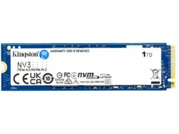 SSD M.2 NVME 1TB Kingston SNV3S/1000G 6000MBs/5000MBs
