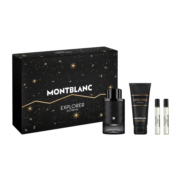 Montblanc Explorer Extreme Gift Set ( EDP 100 ml + SG 100 ml + EDP 2x7,5 ml )