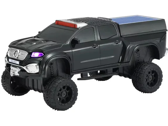 Zvučnik bluetooth WS-697 sa solarnim punjenjem auto crni