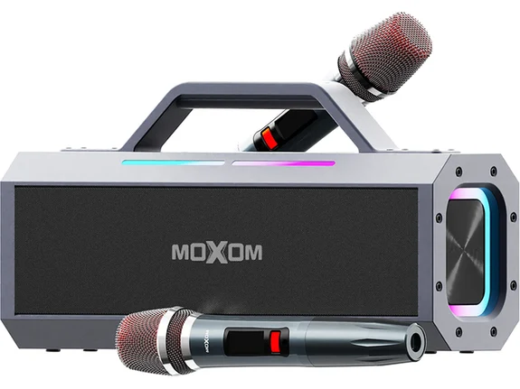 Zvučnik bluetooth Moxom MX-SK84 150W sa 2 mikrofona crni