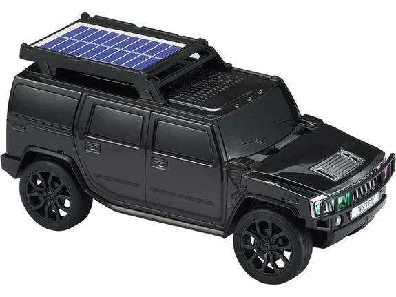 Zvučnik bluetooth WS-696 sa solarnim punjenjem auto crni