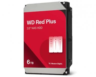 WD 6TB 3.5 inča SATA III 256MB IntelliPower WD60EFPX Red Plus hard disk