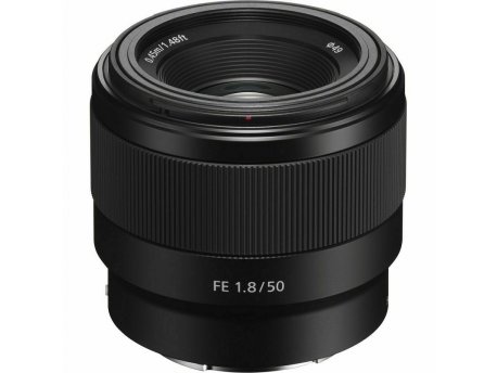 SONY SEL 50mm F1.8F (full frame)