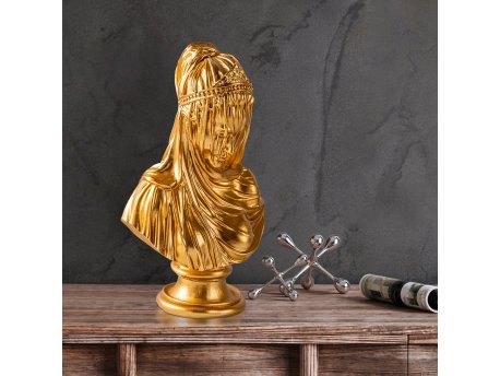 WALLXPERT Decorative Object figura u zlatnoj boji 038